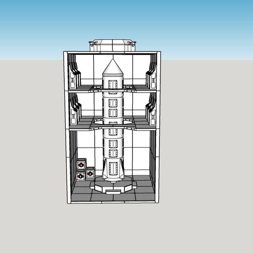 🚧 Classified Construction Set - 08 - Missile Silo・ 3D File for 3D ...