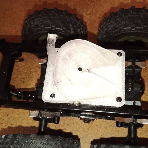 🛞 Fifth wheel coupling for WPL B-36・ STL File for 3D printing・Cults