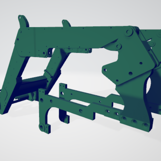 3D file Traktor Frontlader 🚁 ・3D print design to download・Cults