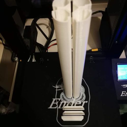 🔌 Rounded cable duct for a corner, corner duct, corner conduit・Free 3D ...