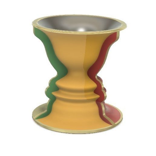 chalice faces optical illusion