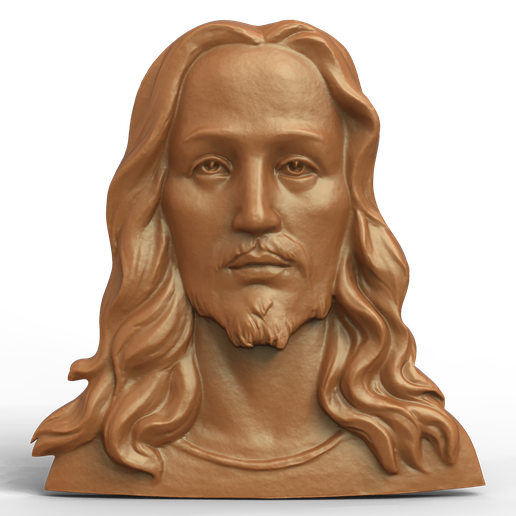 3D file 3D Model STL File for CNC Router Laser & 3D Printer 2470 Jesus ...