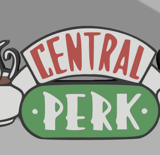 central perk logo vector