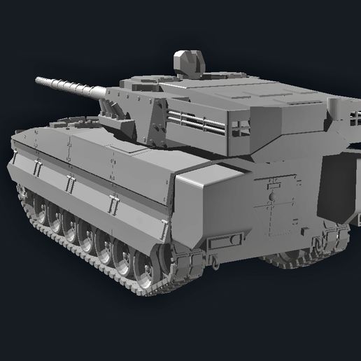 🪖 Ascod SABRAH light tank 105mm・ STL File for 3D printing・Cults