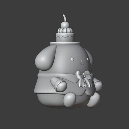 STL file Pompompurin sanrio 🦸 ・3D printable model to download・Cults