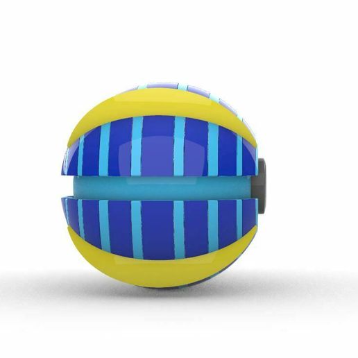 🐉 Pokeball Beast Ball・ STL File for 3D printing・Cults