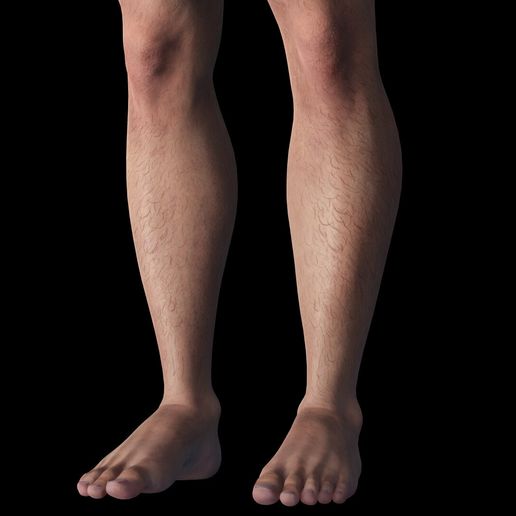 OBJ file Low Poly Male Body 3D Model ♂️ ・3D printer model to download・Cults