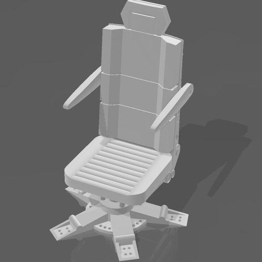 🦇 1989 Bat Chair・ STL File for 3D printing・Cults