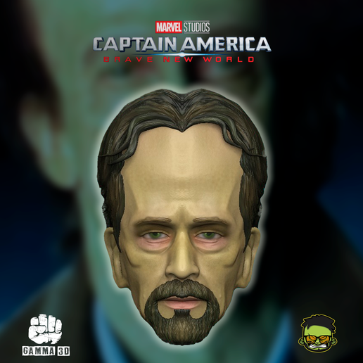 🎨 LEADER - Samuel Sterns- CONCEPT ART DESCARTADO (CAPTAIN AMERICA BRAVE ...