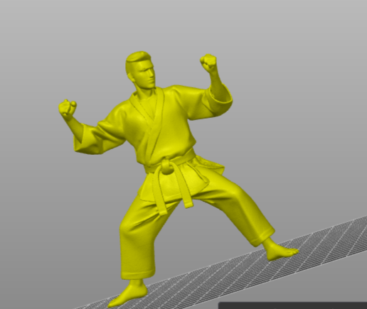 🥋 Karate・Free STL File for 3D printing・Cults