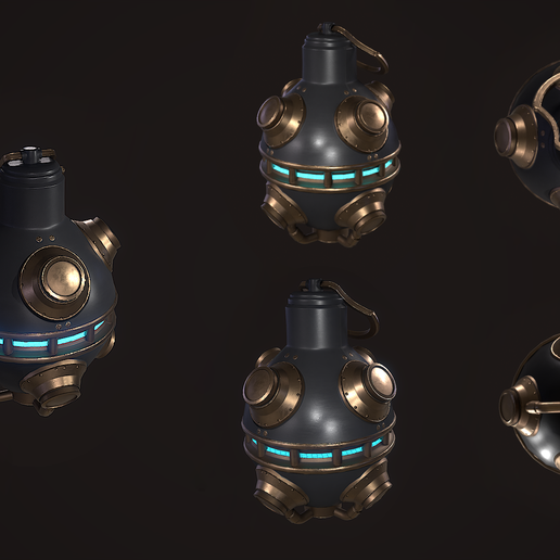 grenade artstation