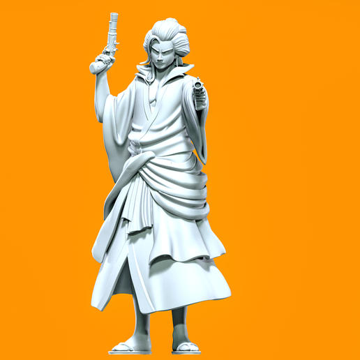 🏴‍☠️ Izou - Whitebeard Pirates - ONE PIECE・ 3D File for 3D printing・Cults