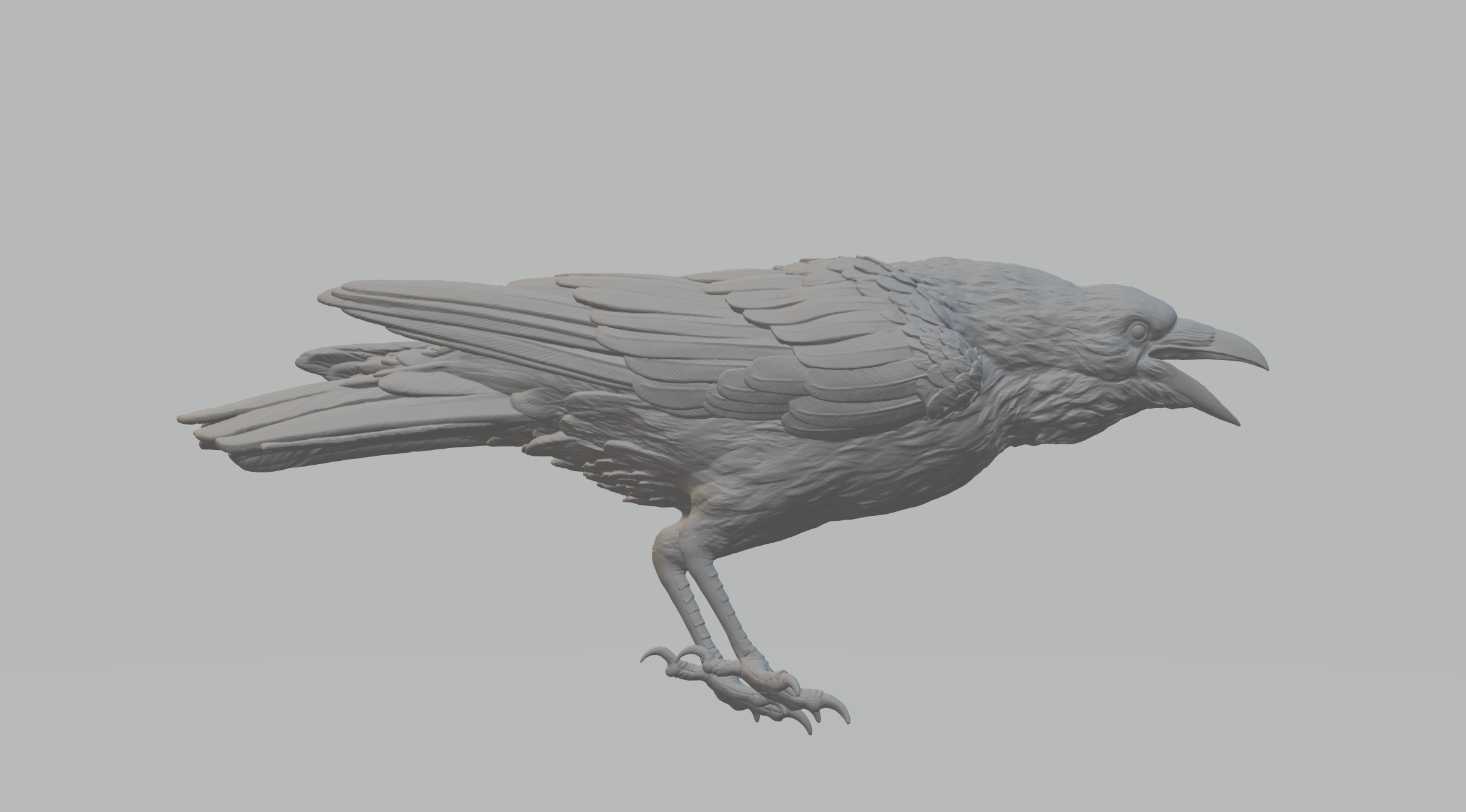 Archivo STL Modelo 3D de cuervo Modelo de impresión 3D・Objeto para impresora 3D para descargar・Cults