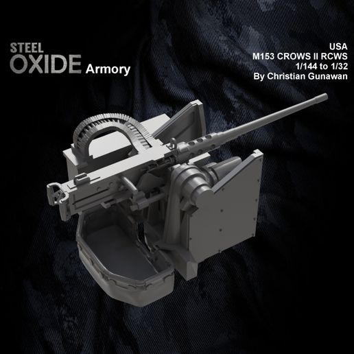 🔫 M153 CROWS II REMOTE CONTROLLED WEAPON STATION・ 3D File for 3D ...