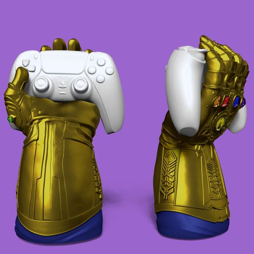 ️ Support for play 5 controller Thanos・ STL File for 3D printing・Cults