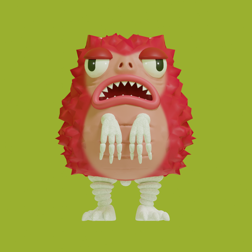 🇯🇵 Ultraman Kaiju Pigmon・ STL File for 3D printing・Cults