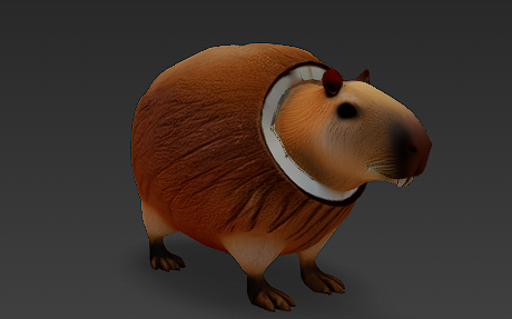 🐉 CAPIBARA・Free STL File for 3D printing・Cults