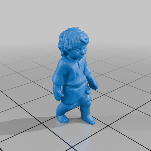 🧒 Child Boy NPC (DND / TTRPG)・Free 3D File for ・Cults