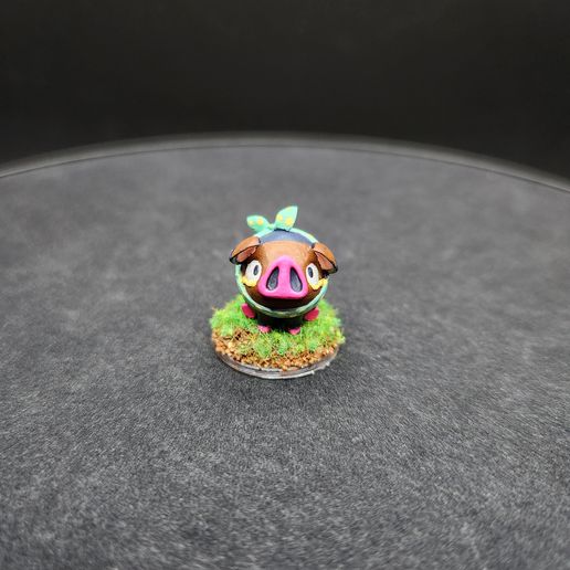 3D printing Lechonk Pokemon poses • made with Elegoo Saturn 8k・Cults