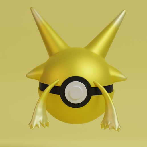 🐉 Pokemon Abra Kadabra Alakazam Pokeball・ STL File for ・Cults