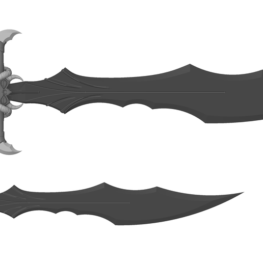 🗡️ Craven Edge Great Sword | Grog Weapon | By CC3D・ 3D File for ・Cults