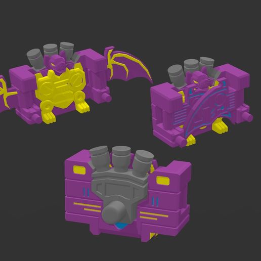 🤖 Powermaster Skar G1 replacement for Doubledealer・ 3D File for 3D ...