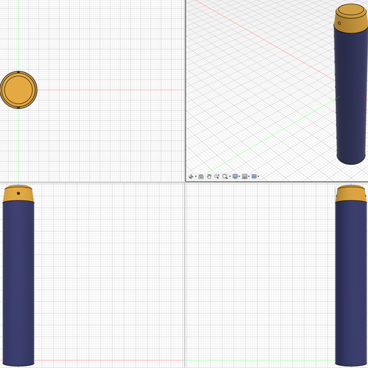 STL file Nerf Bullet Keychain - Llavero Bala Nerf 🗝️ ・3D printer design ...