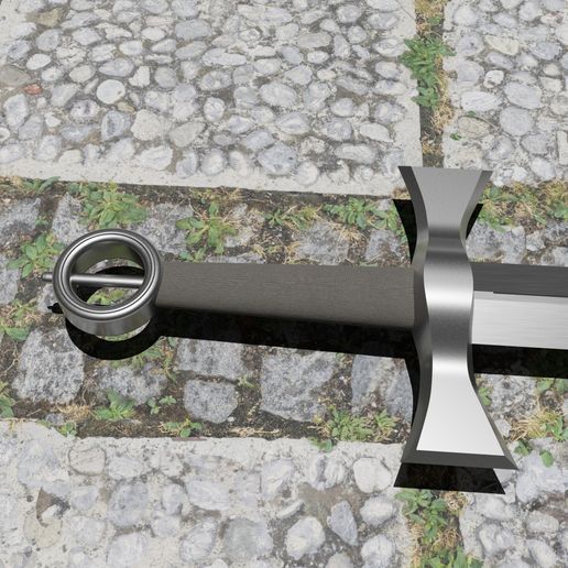 🗡️ Stormrend – Bastard Sword STL for 3D Printing, Cosplay & Display ...