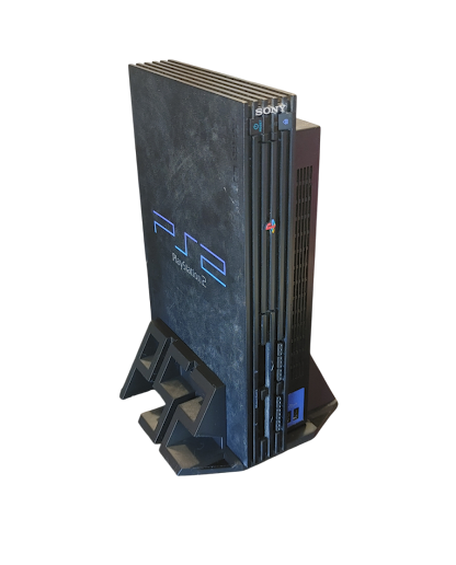 🎮 PlayStation 2 (PS2) Vertical Stand・ STL File for 3D printing・Cults
