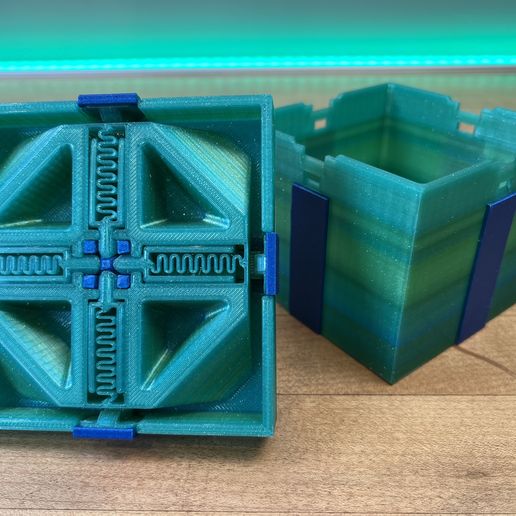 STL file Gift Box #8 🎁 ・Template to download and 3D print・Cults