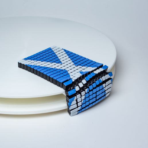 🏴󠁧󠁢󠁳󠁣󠁴󠁿 Flappy Scotland Flag - Another floppy-like design・Free STL File ...