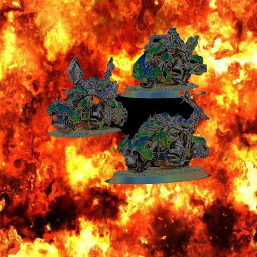 3D file junk bikes 🛰 ・3D printing design to download・Cults