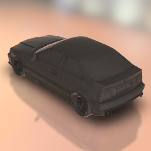 3D file BMW E36 Compact 🏎️ ・3D printable design to download・Cults