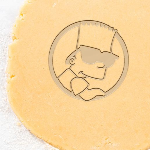 STL file The Simpsons Cookie Cutter, Biscuit Cutter 🍪 ・3D print model ...