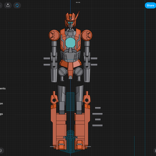 🤖 (WIP) MTMTE Rung nontransforming chug style action figure・ STL File ...