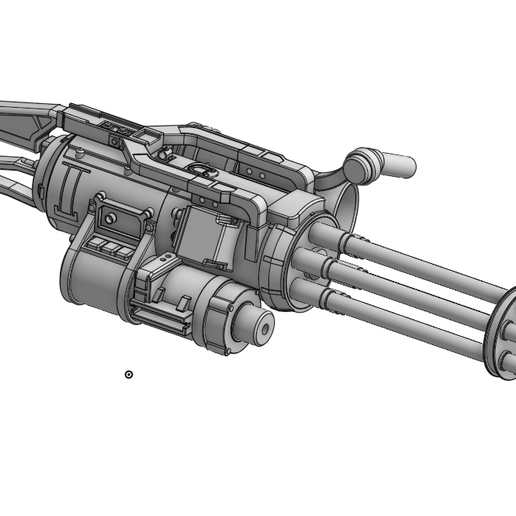 🎭 M-1000 Maxigun(helldivers 2)・Free 3MF File for 3D printing・Cults