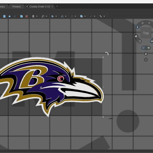 🏈 Baltimore Ravens Logo・ STL File for 3D printing・Cults