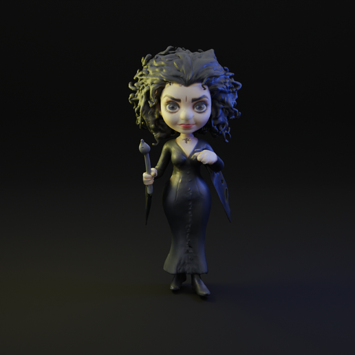 ️ Bellatrix Lestrange Figure Toy・ 3D File for 3D printing・Cults