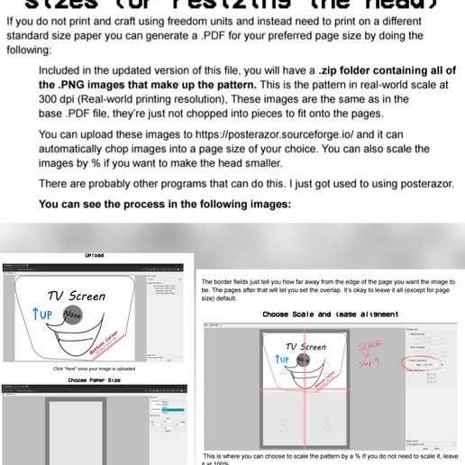 🐜 Wearable Ant Tenna (TV Head) EVA Foam Cosplay Pattern (& Head .OBJ ...