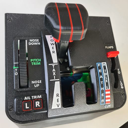 🪰 SIM Throttle TBM・ 3D File for 3D printing・Cults