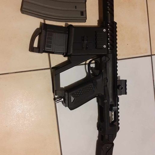 🔫 AAP-01 Conversion to SMG (M4 mag front)・ STL File for 3D printing・Cults