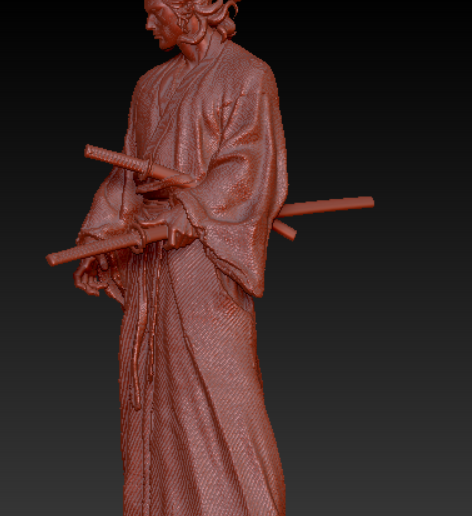 3D file Samurai-character 🗡️ ・3D printer design to download・Cults