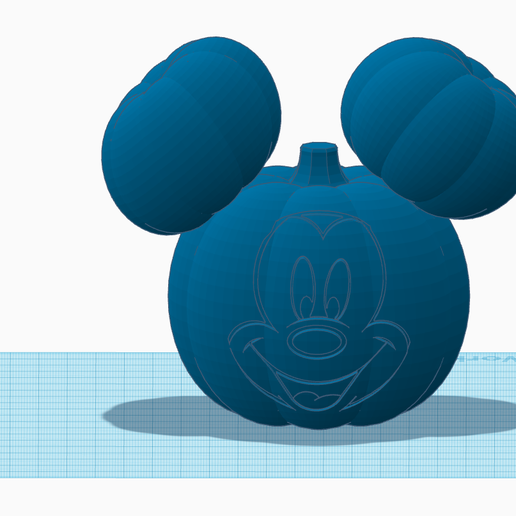 🎃 Pumpkin Mickey・ STL File for ・Cults