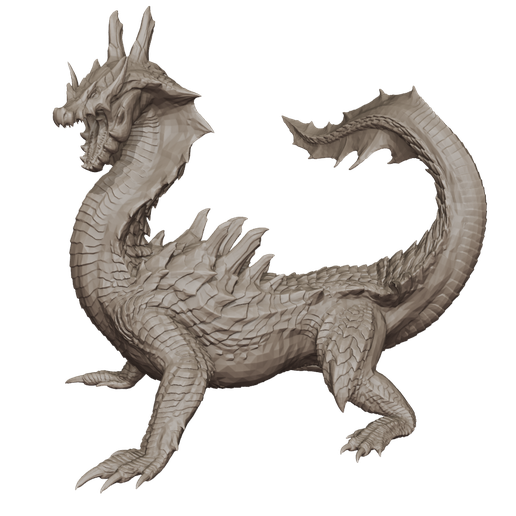 👹 Lagiacrus | Monster Hunter Wilds・ 3D File for 3D printing・Cults