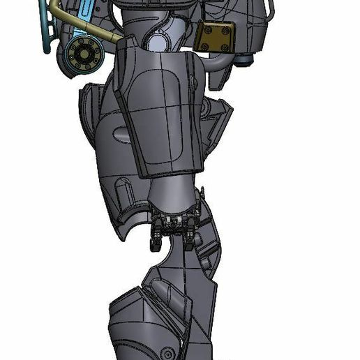 🎭 Fallout 4 inspired T60 Power Armour・ 3D File for 3D printing・Cults