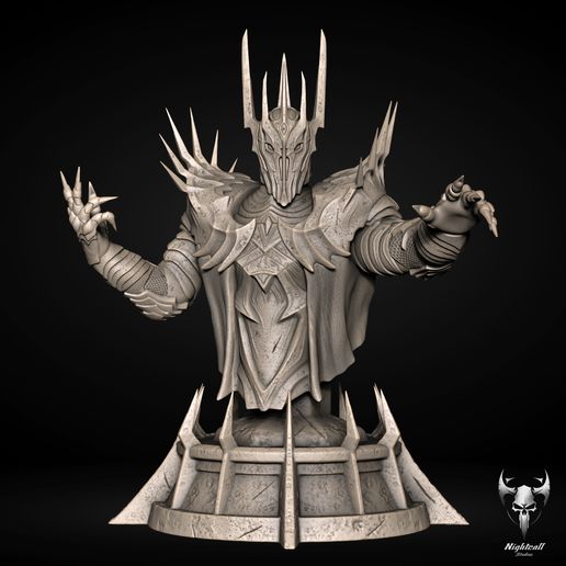 sauron bust
