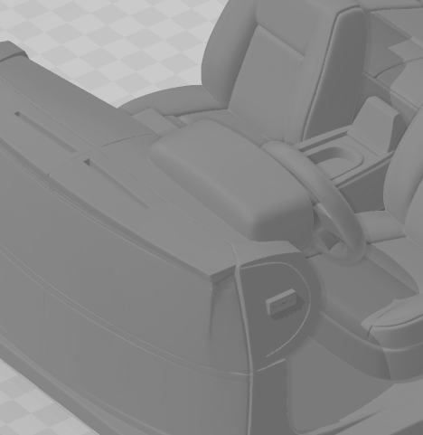 🚗 DeLorean DMC Interior Kit (1:64 Scale) - Complete Base with Dashboard ...