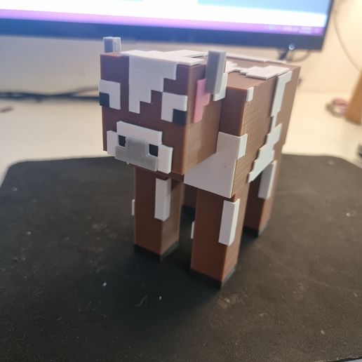 🐄 Minecraft cow・Бесплатный бесплатно 3D для ・Cults