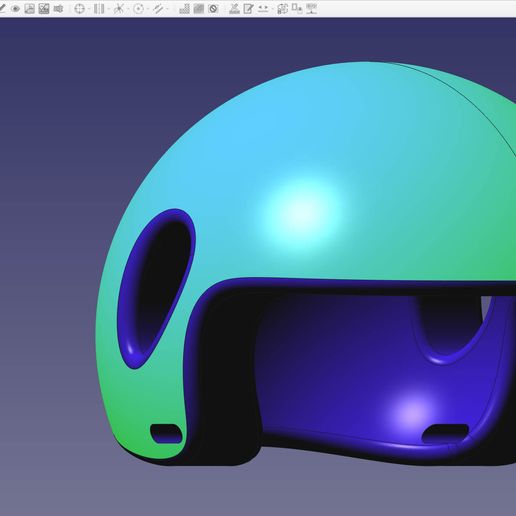 🪖 Jet helmet for the driver figure of a large RC model with and without ...