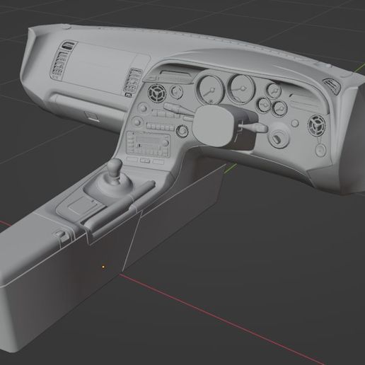 STL file MK4 Supra Cockpit 🚗 ・3D printer design to download・Cults
